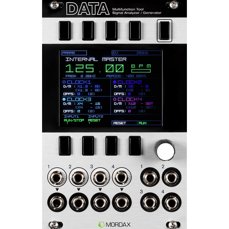 Mordax DATA Multi-Function Utility Eurorack Module - Silver | Reverb