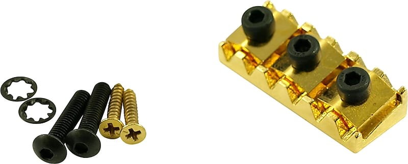 Floyd Rose Locking Nut - R7 - Gold | Reverb