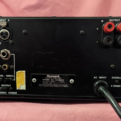 Numark SA220a Power Amplifier | Reverb