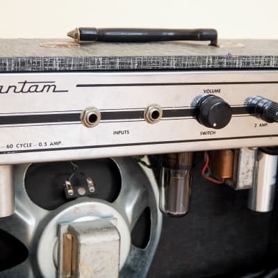 1965 Supro Bantam Vintage Tube Amp 1x8 Class A USA-Made & | Reverb