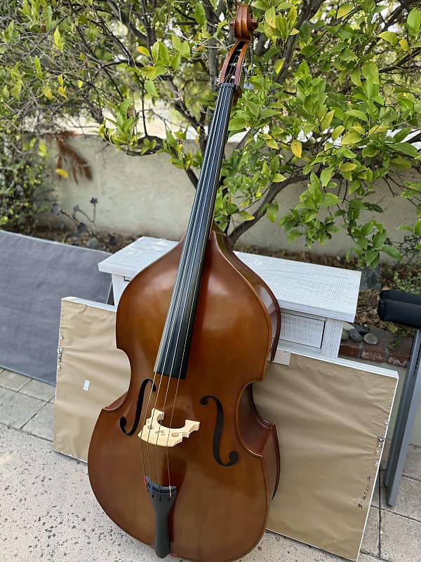 Unknown 3/4 Upright Bass Unknown - Wood | Reverb