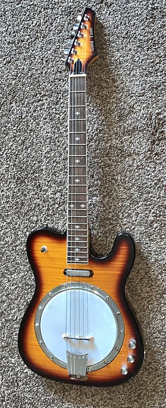 Gold Tone ES-Banjitar Electric Solid Body Hard Rock Maple | Reverb