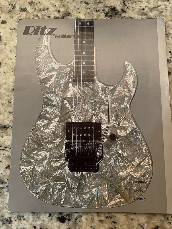 Ritz Folder & Brochures 1989 | Reverb