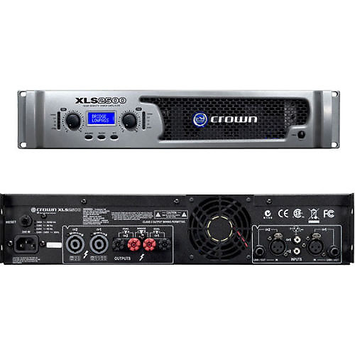 Crown XLS 2500 Power Amp - New | Reverb