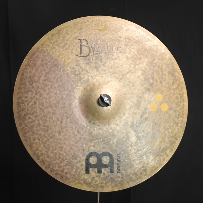 Meinl 21" Byzance Dark Double Down Crash Ride - 2262g (video | Reverb