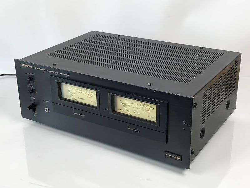 Hitachi HMA-7500 Stereo Power Amplifier | Reverb