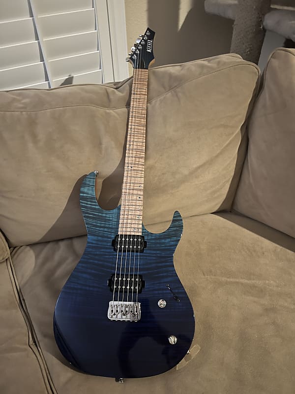 Kiesel Aries 6 - Teal to Blue Fade | Reverb