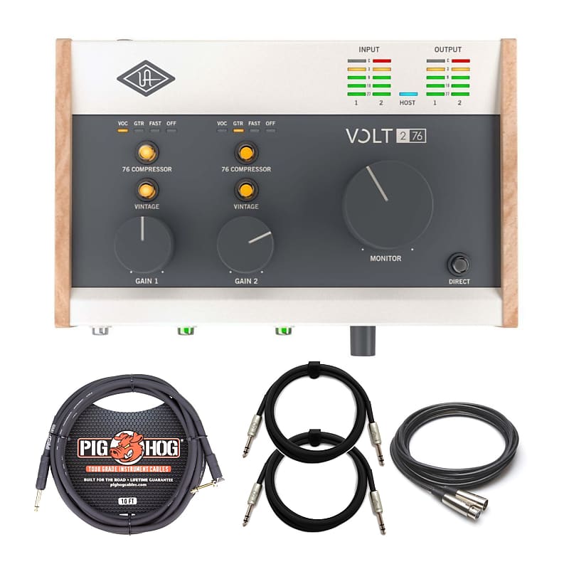 Universal Audio VOLT-276 USB Audio Interface with XLR Cable, | Reverb