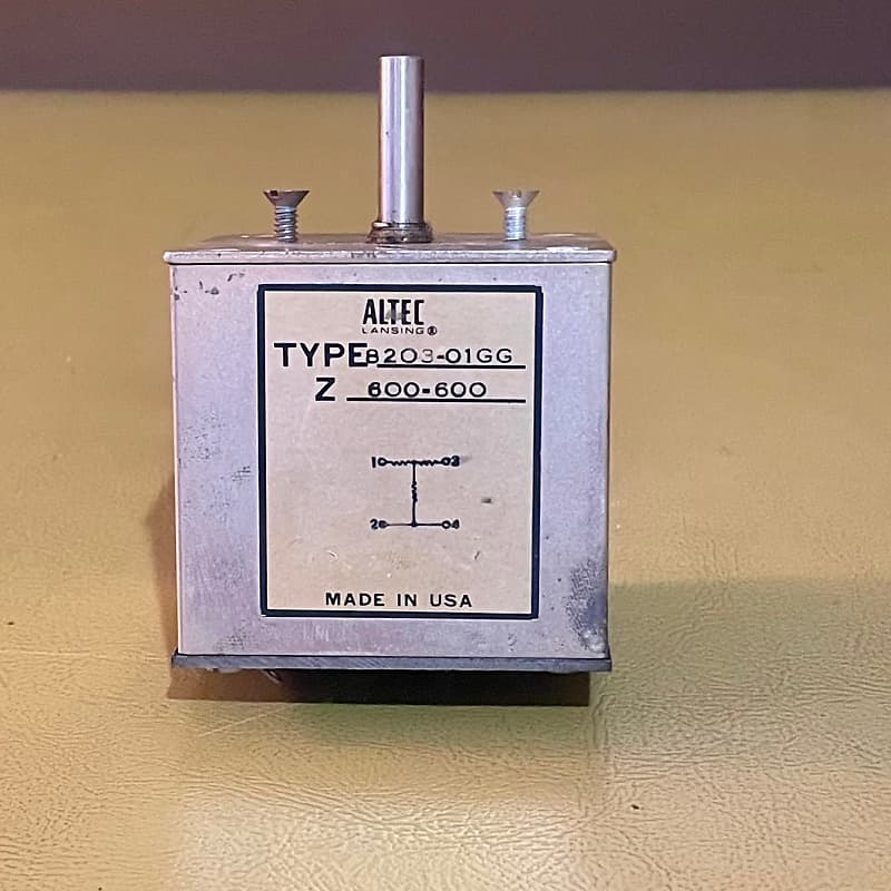 Altec 8203 Dual Ganged Potentiometer 600/600 | Reverb
