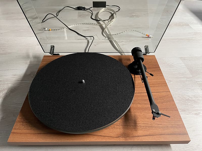 Pro-Ject T1 Walnut turntable | Reverb