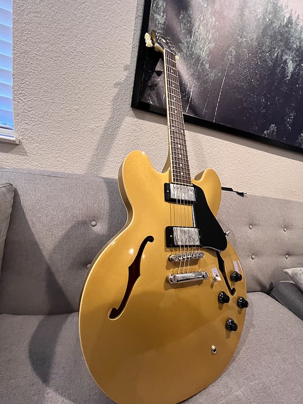 Epiphone ES-335 Traditional Pro Gold | Reverb