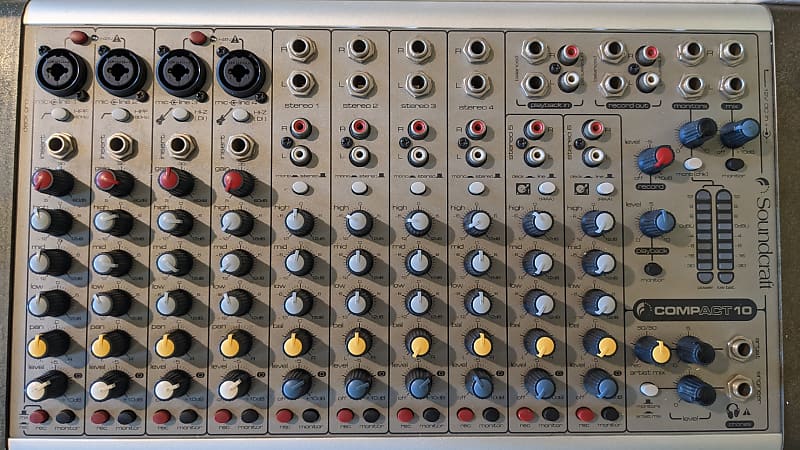 Soundcraft Compact 10 Mixer | Reverb