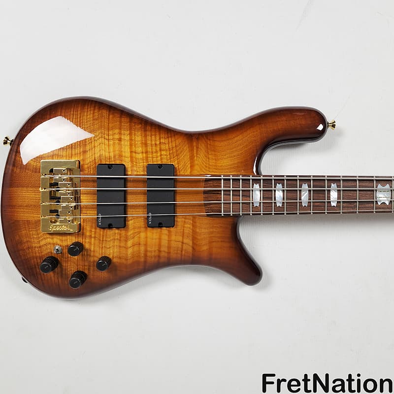 Spector NS4 USA Tobacco Burst 4-String Bass EMG 35DCX | Reverb Canada
