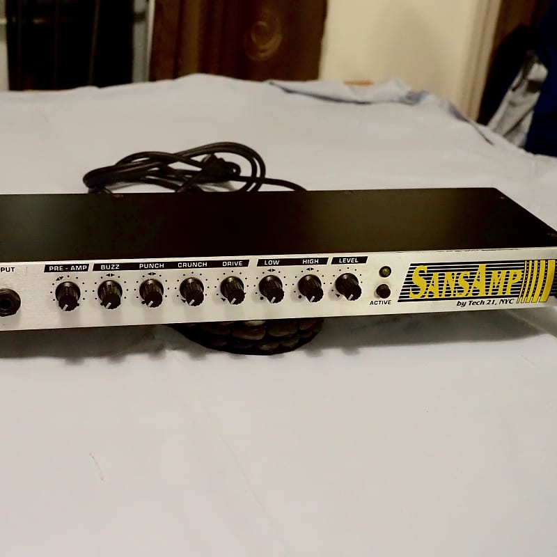 Tech 21 SansAmp rack mount 1980’s? | Reverb