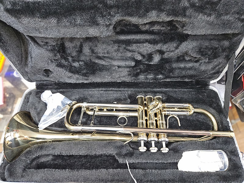 R S Berkeley Student Trumpet TR 450 - Brass Lacquer ** FULLY | Reverb