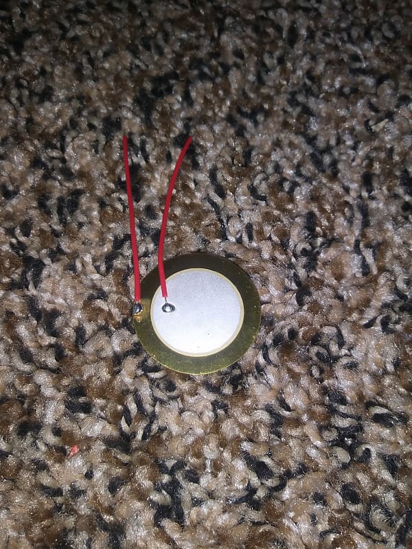 5x DIY Piezo Drum Triggers / Contact Mics. | Reverb