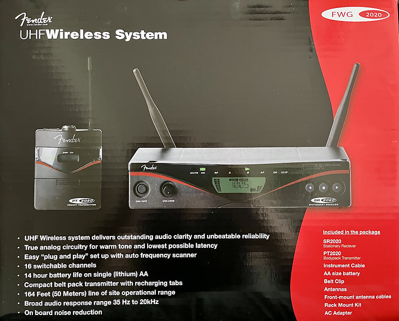 Fender FWG 2020 Fender UHF Wireless System | Reverb