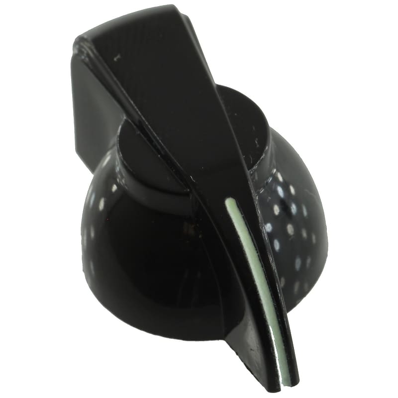 Push-On Chicken Head Knob, Black Glow in the Dark | Reverb