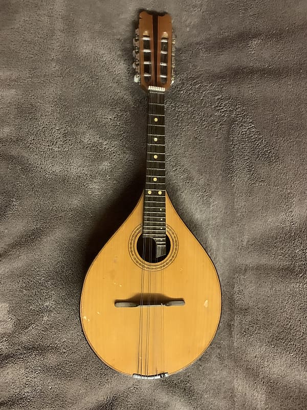 Vintage A-Style Flatback Portuguese Mandolin - Mandola | Reverb