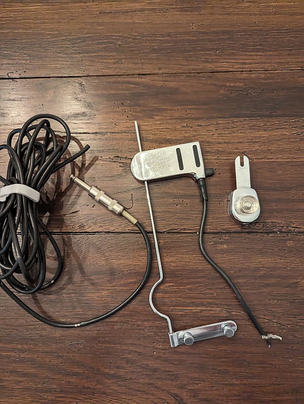 DeArmond FHC Guitar Mike 1950s - Chrome | Reverb