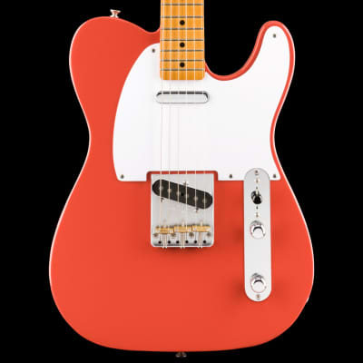 Fender Telecaster Fiesta Red With Matching Headstock | Reverb