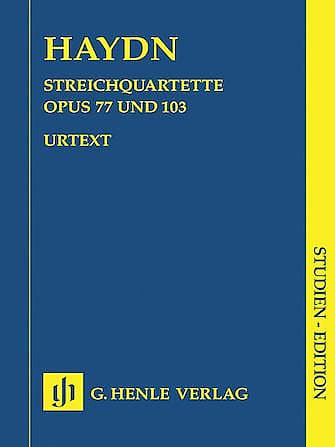 String Quartets - Volume XI Op. 77 and Op. 103 Henle Study | Reverb