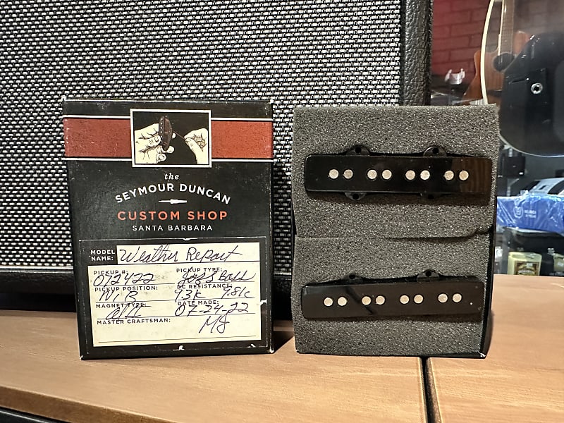 Seymour Duncan Custom Shop Weather Report Jazz Bass Pickup | Reverb UK
