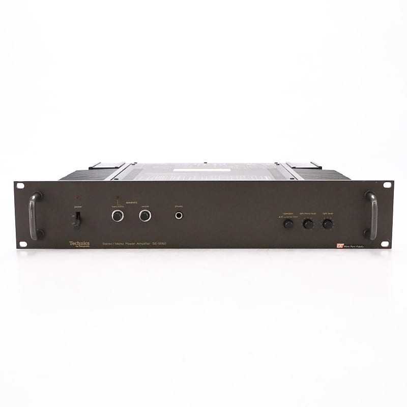 Technics SE-9060 Stereo / Mono Power Amplifier Amp #50517 | Reverb