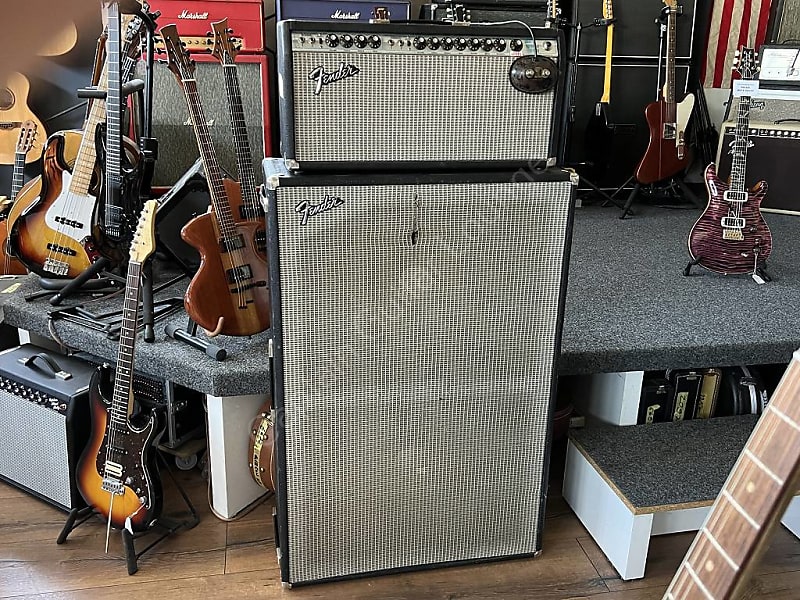 1974 Fender - Dual Showman Reverb inkl. 2x15" Cab - ID 2950 | Reverb