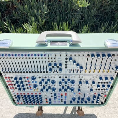 Buchla Tiptop 200t series with BPNYC ZERO Halliburton | Reverb