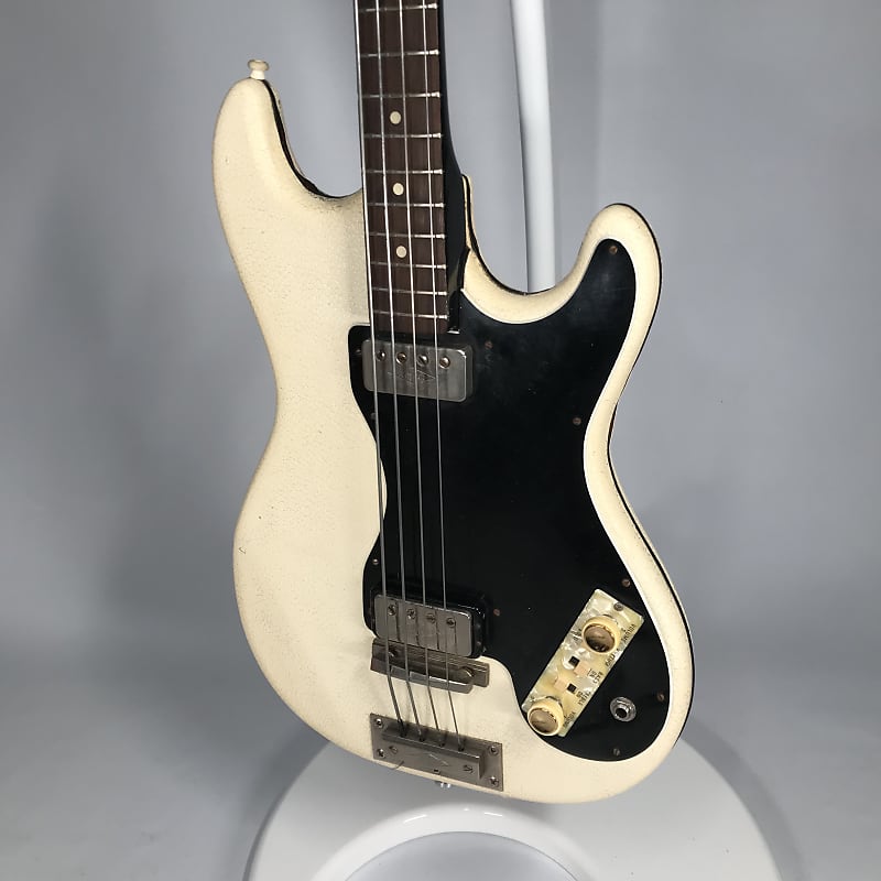 Hofner 182 bass 1960s - white vinyl | Reverb
