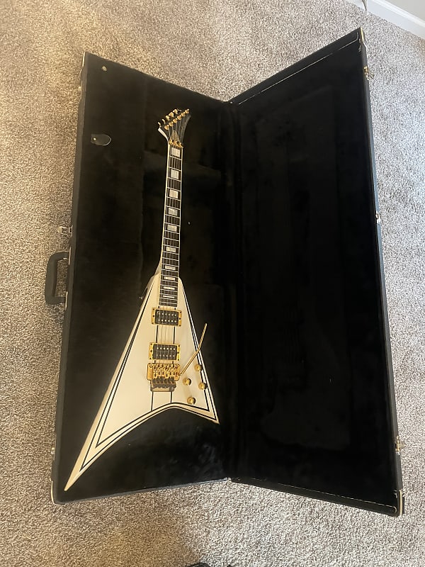 Jackson Limited Run Randy Rhoads Concorde V 1992 - White with | Reverb