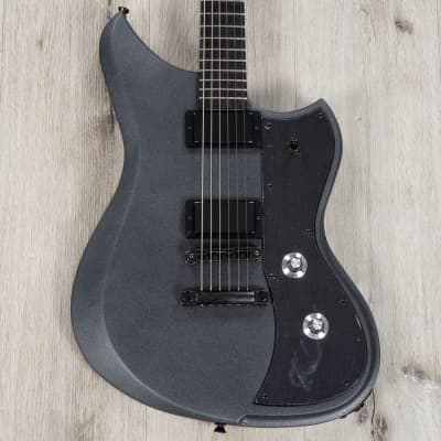 Dunable Yeti Guitar, Matte Black, Ebony Fretboard, Slugwolf | Reverb