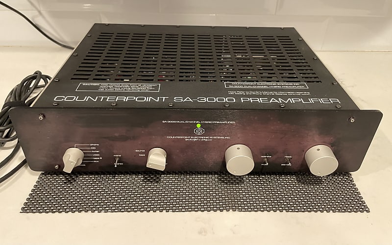 Counterpoint SA-3000 Tube hybrid Stereo preamplifier 3000 | Reverb