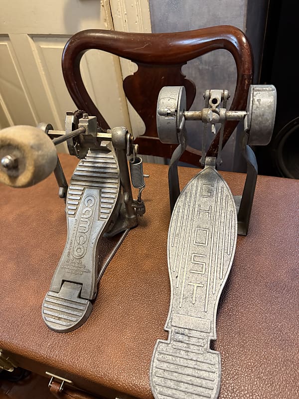 Ghost/ camco Bass drum pedals. See details 70s - Silver | Reverb