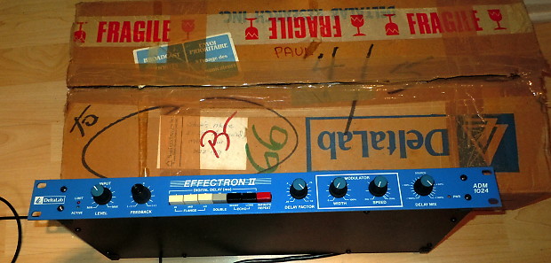 DeltaLab Effectron-II ADM 1024 1984 Blue | Reverb Canada