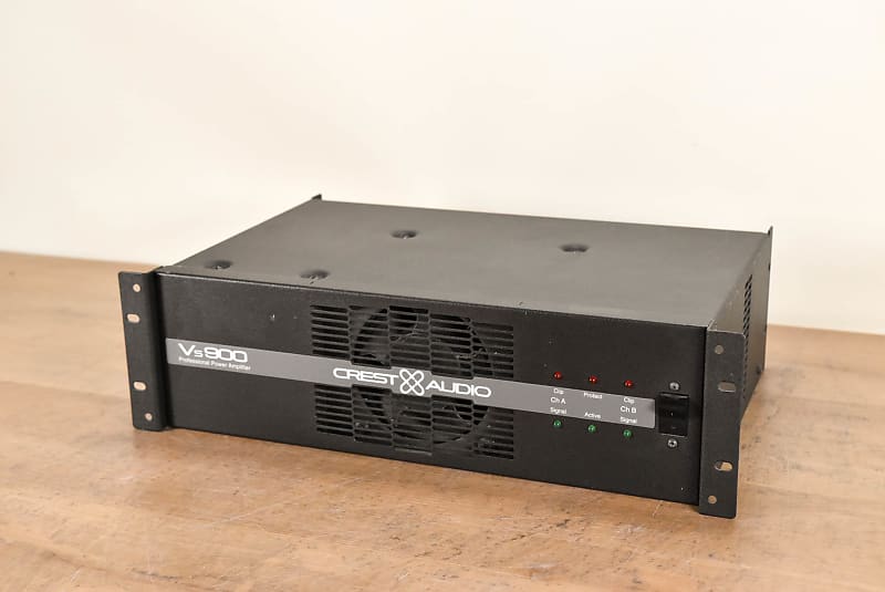 Crest Audio Vs900 Two-Channel Power Amplifier (church owned) | Reverb