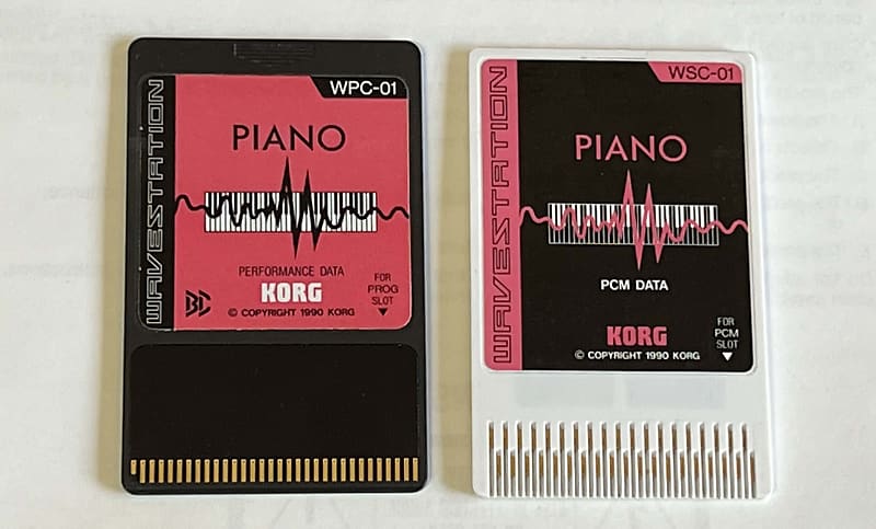 Korg Wavestation Piano WSC-01 PCM & WPC-01 Piano Performance | Reverb