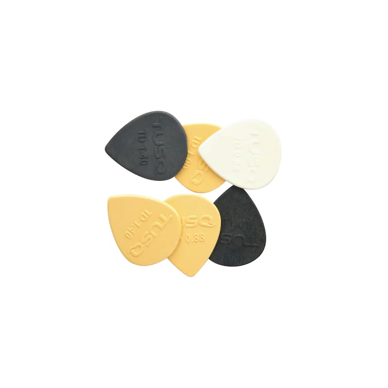 Graph Tech TUSQ Tear Drop Pick mixed Pack 6 | Reverb