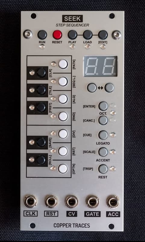 Seek 64 step sequencer with accent and legato and much more. | Reverb