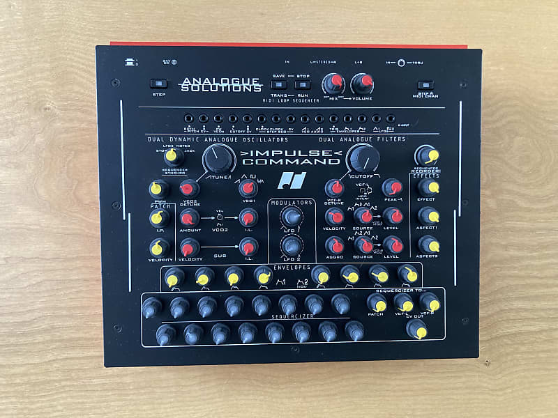 Analogue Solutions Impulse Command Stereo Synthesiser | Reverb