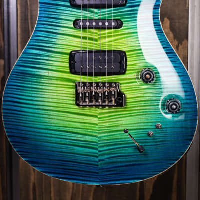 PRS Private Stock Modern Eagle V 2022 - Blue Luminlay LTD | Reverb UK