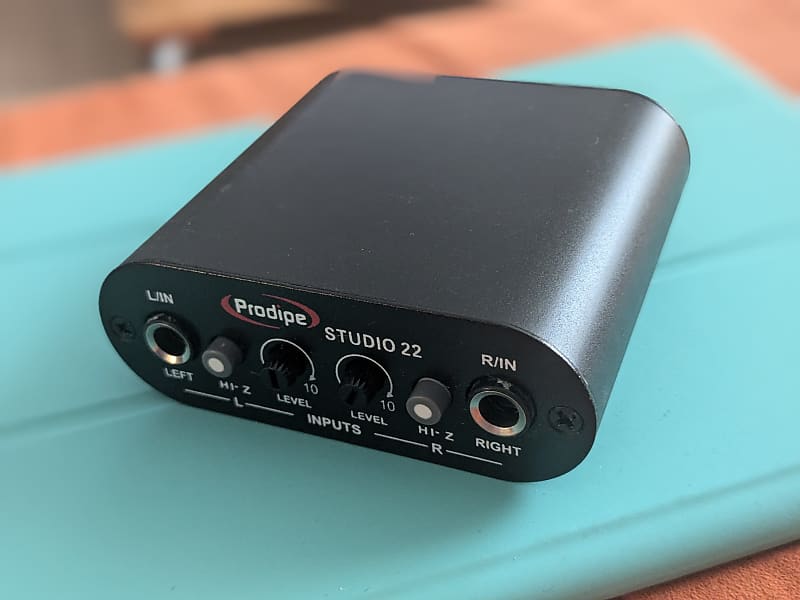 Interface audio USB Prodipe Studio 22 2005-2010 | Reverb