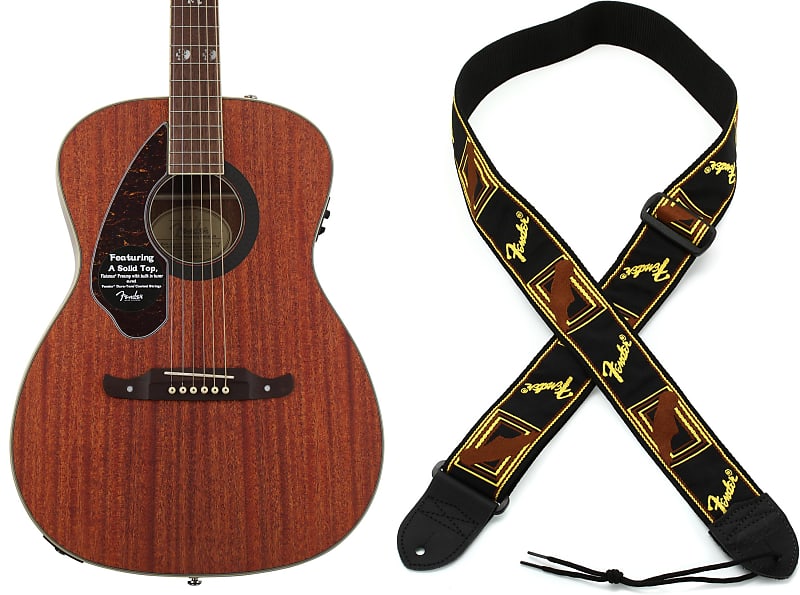 Fender Tim Armstrong Hellcat Left-Handed Acoustic-Electric | Reverb