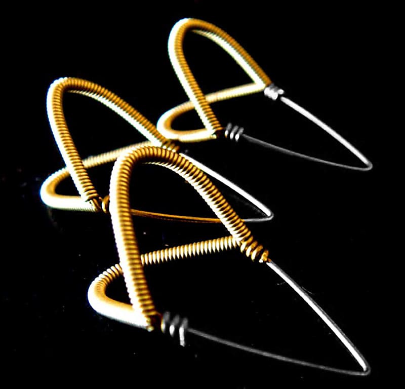 Mizrab Plectrums for Indian Sitar Special Handwound Spring | Reverb