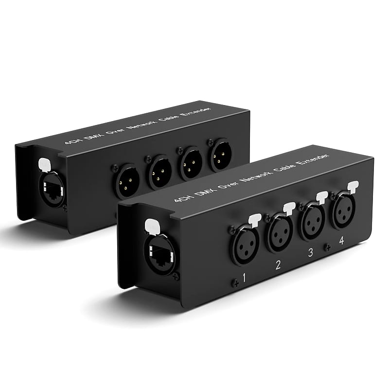 4 Channel Sub Snake Box Over Ethercon Cable Multi Extender | Reverb