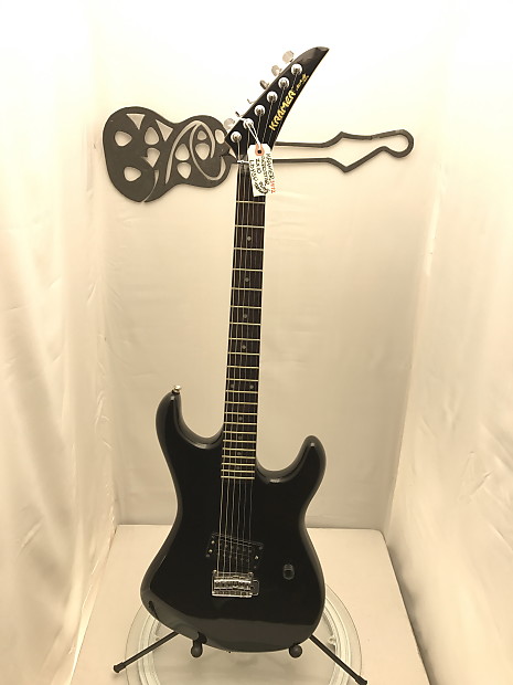 #5472 Kramer Aerostar ZX10 1980s Black Electric Guitar Korean | Reverb