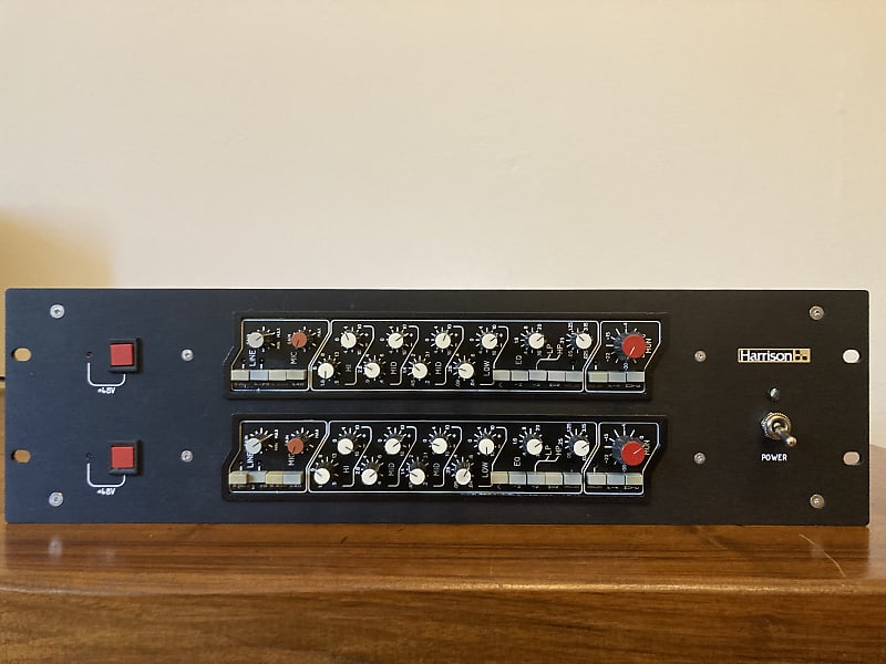 Harrison 3232c '70 channel strip x 2 rack - Black | Reverb UK