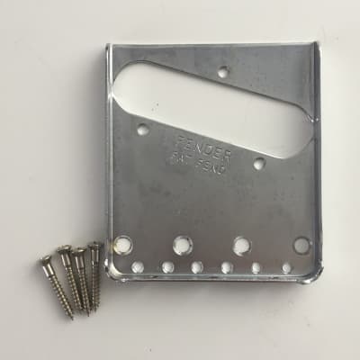 Made in USA Fender Vintage 62 Spec Telecaster Ashtray Bridge | Reverb