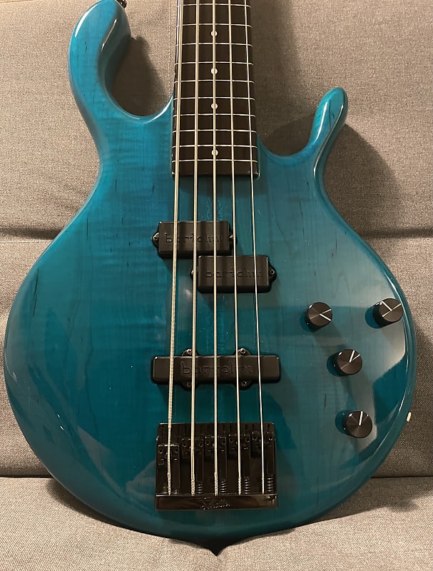 MV Pedulla Pentabuzz 1990 Peacock Blue | Reverb